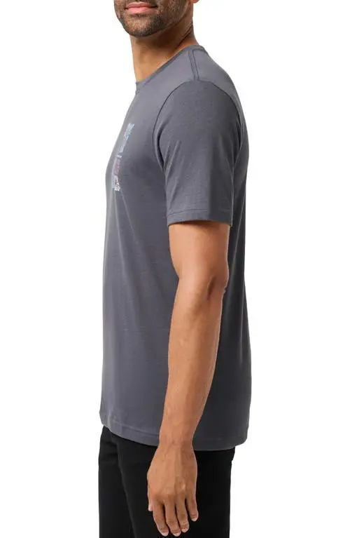 Travis Mathew Cabana Cotton Graphic T-shirt - Ebony