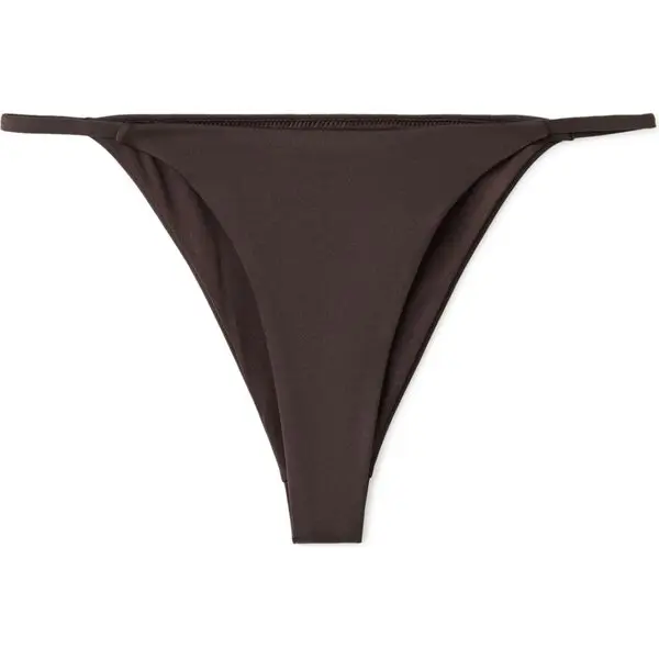 Mango Scoop Front Bikini Bottoms - Brown