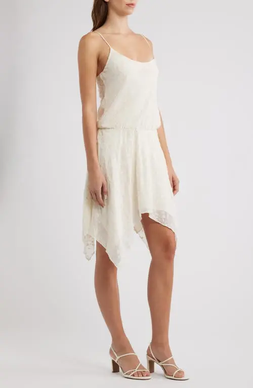 REFORMATION Jessamy Handkerchief Hem Minidress