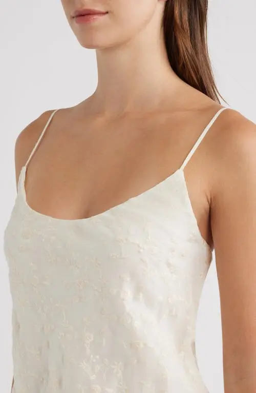 REFORMATION Jessamy Handkerchief Hem Minidress