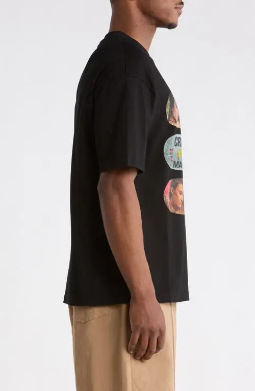 CRIMINAL DAMAGE Hotline Reality Crewneck T-shirt