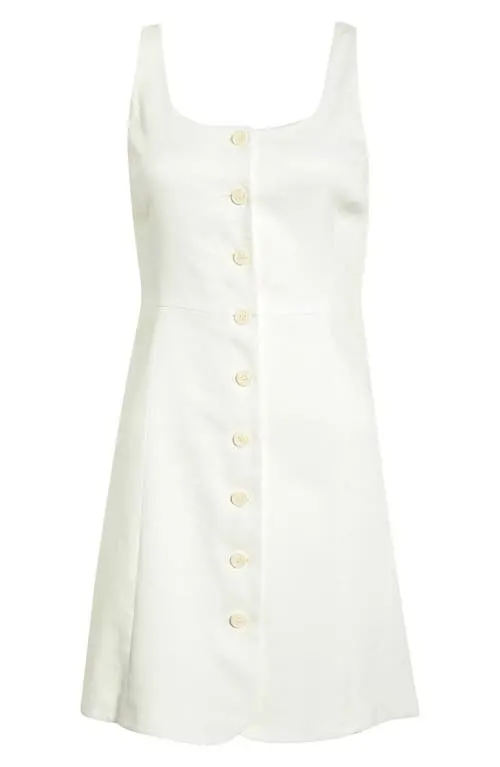 Theory Sculpted Linen Minidress
