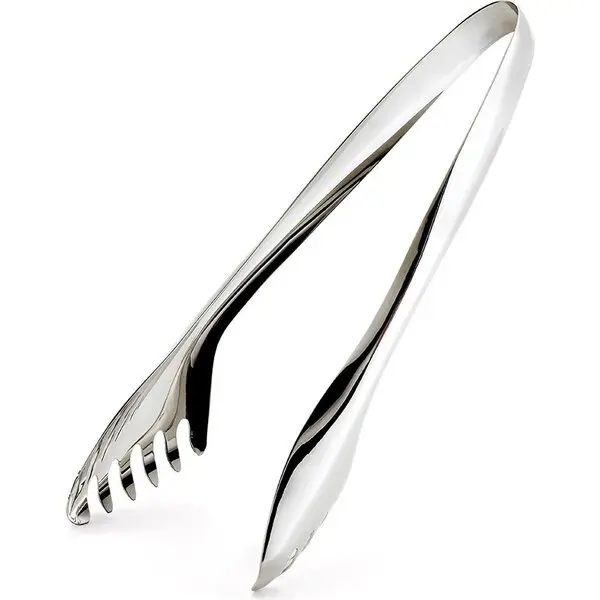 CUISIPRO 11 Inch Tempo Salad Tongs - Silver