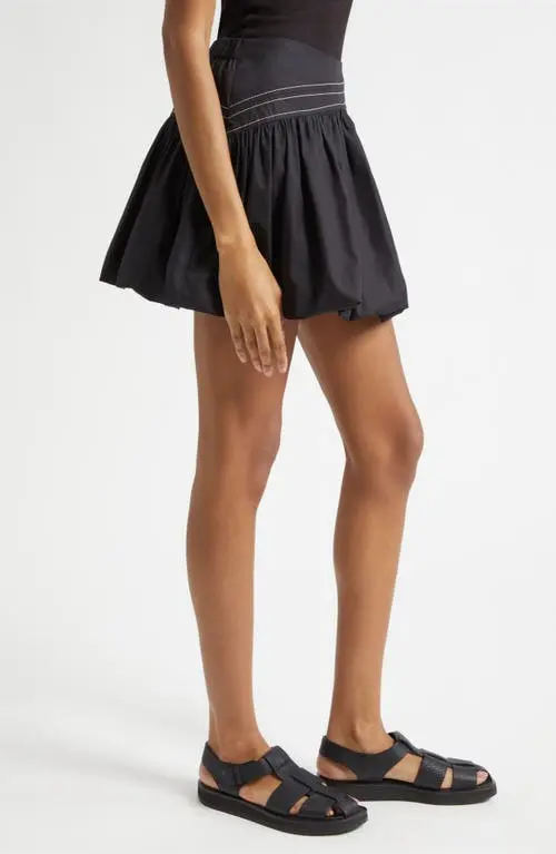 Derek Lam 10 Crosby Bubble Miniskirt - Black