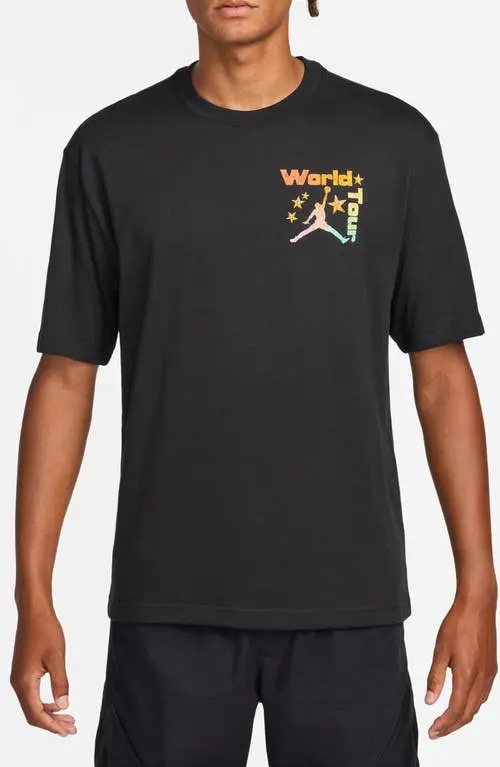 JORDAN World Tour Cotton Graphic T-shirt