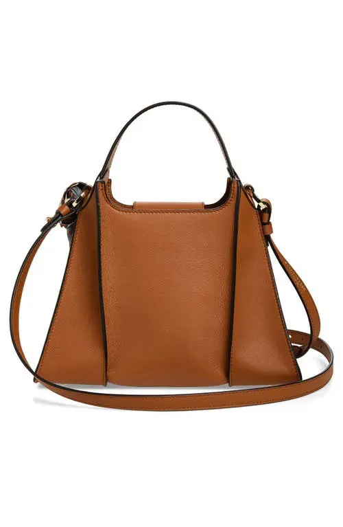 Strathberry Ark Shell Leather Top Handle Bag