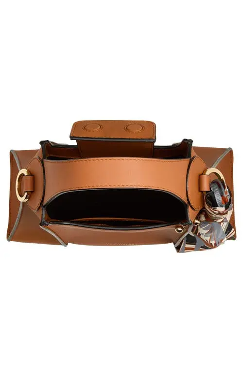 Strathberry Ark Shell Leather Top Handle Bag