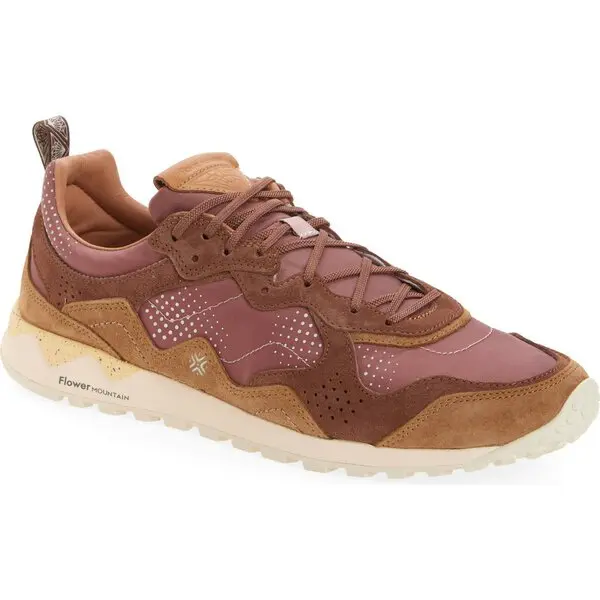 FLOWER MOUNTAIN Puerh Low Top Sneaker - Cognac