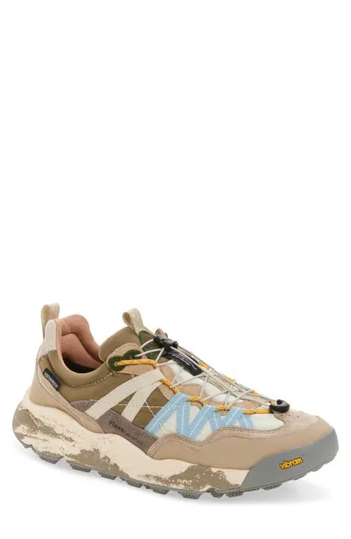 FLOWER MOUNTAIN Iwano Waterproof Hiking Shoe - Taupe Grey