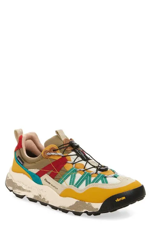 FLOWER MOUNTAIN Iwano Waterproof Hiking Shoe - Yellow Rust
