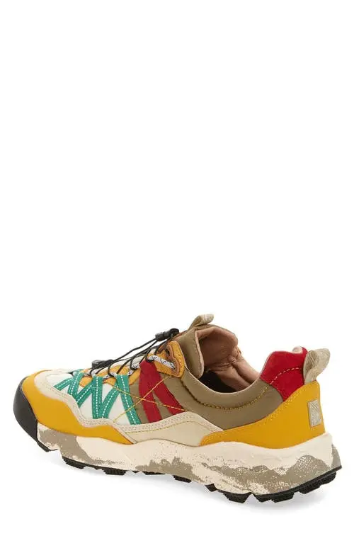 FLOWER MOUNTAIN Iwano Waterproof Hiking Shoe - Yellow Rust