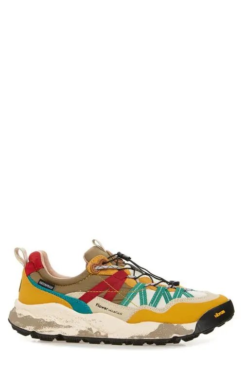 FLOWER MOUNTAIN Iwano Waterproof Hiking Shoe - Yellow Rust
