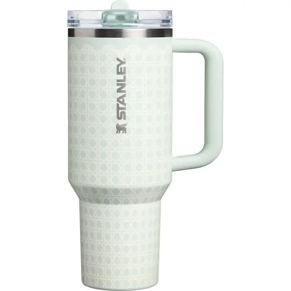 STANLEY The Quencher Protour Flip Straw 40-ounce Tumbler - Mist Rattan