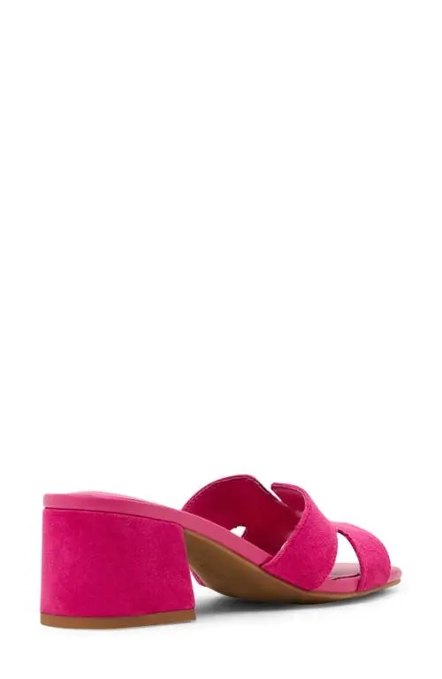 Anne Klein Delphine Slide Sandal - Fuchsia