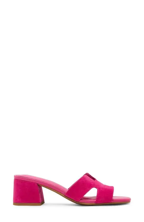 Anne Klein Delphine Slide Sandal - Fuchsia