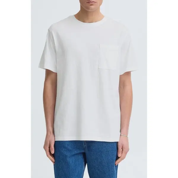 !SOLID Durant Solid Cotton Pocket T-shirt