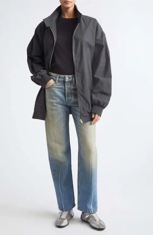 MAISON MARGIELA Oversized Cotton & Nylon Bomber Jacket