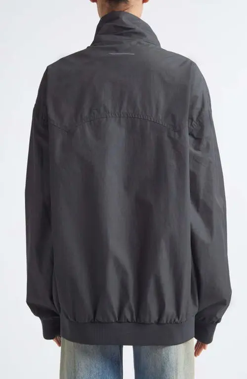 MAISON MARGIELA Oversized Cotton & Nylon Bomber Jacket