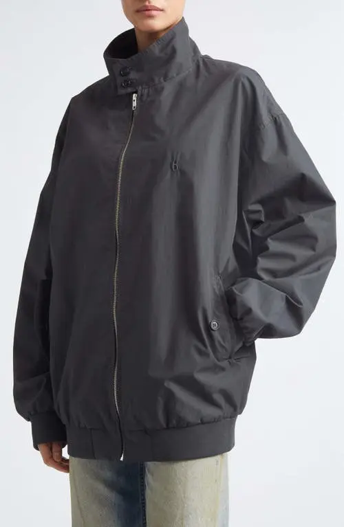 MAISON MARGIELA Oversized Cotton & Nylon Bomber Jacket