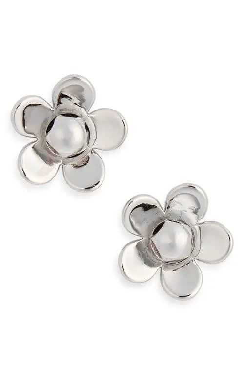 Marc Jacobs Daisy Stud Earrings - Silver