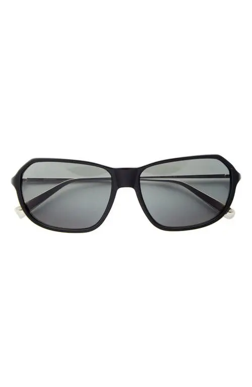 Jacquemus Les Lunettes Pilot Sunglasses - Black/silver/grey