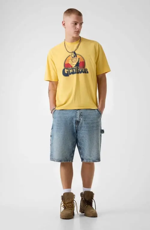 Guess Sunrise Graphic Cotton T-shirt