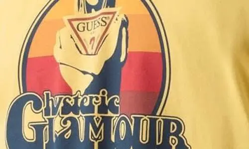 Guess Sunrise Graphic Cotton T-shirt