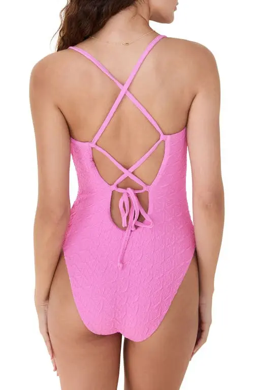 ANDIE The Fiji Long Torso One-piece Swimsuit - Frosting