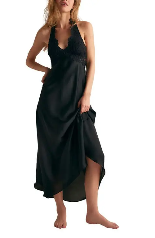 Free People Petal Party Midi Slipdress