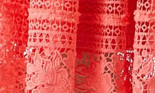 MARCIANO Malene Strapless Lace Dress