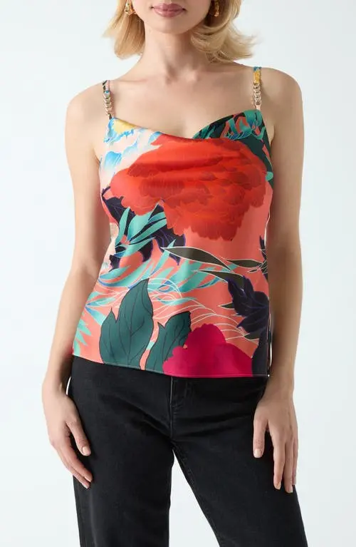 MARCIANO Roma Print Sleeveless Top