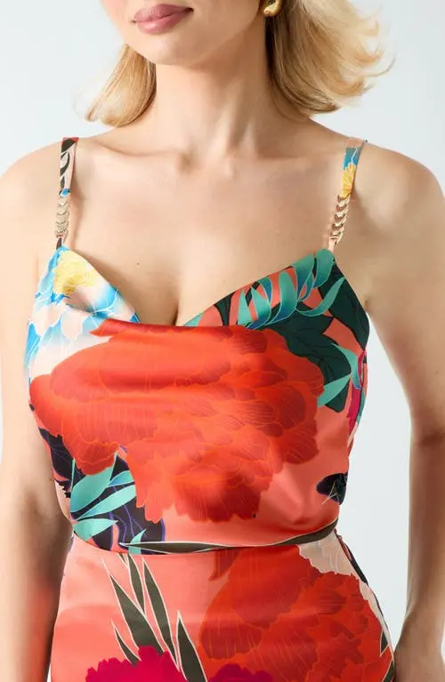 MARCIANO Roma Print Sleeveless Top