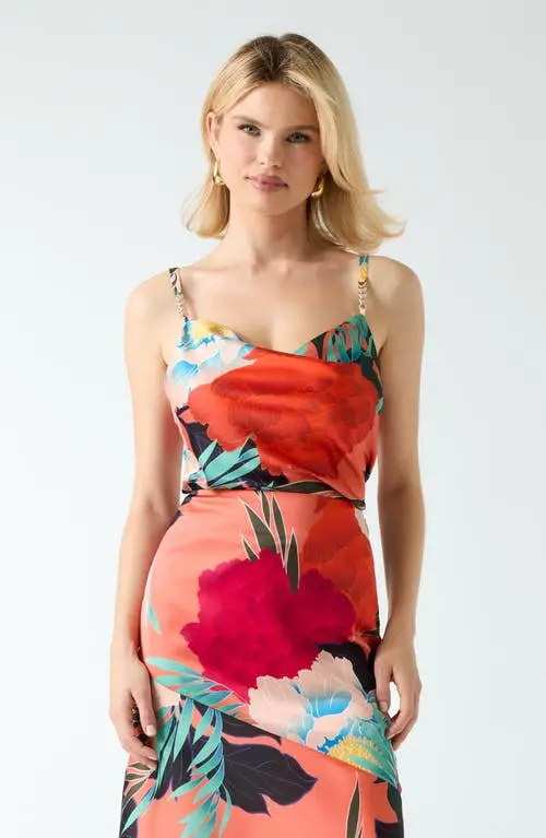 MARCIANO Roma Print Sleeveless Top