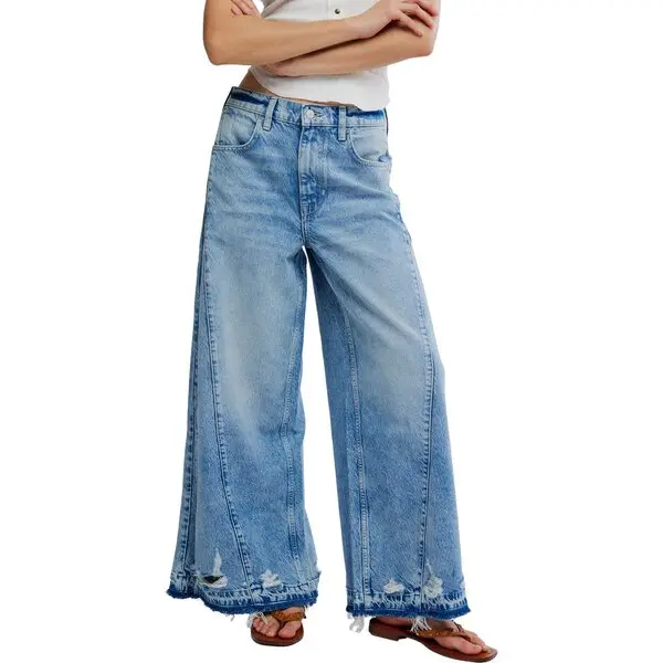 Free People Apollo Wide Leg Jeans