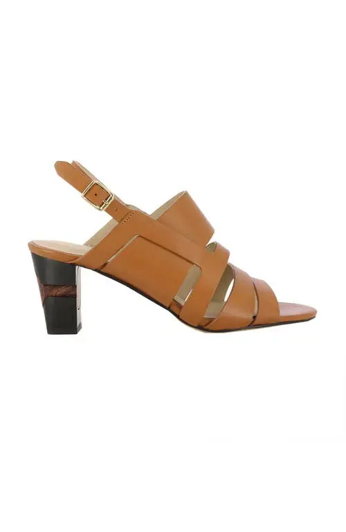 CHRIS DONOVAN Haven Echo Sculptural Heel Sandals