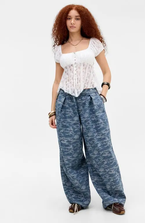 BDG URBAN OUTFITTERS Camouflage Wide Leg Pants