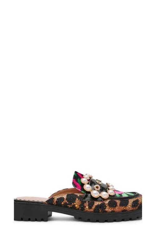 Betsey Johnson Barton Crystal Loafer