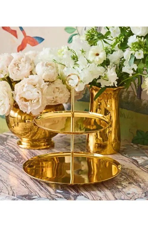 Aerin Sintra Two-tier Stand