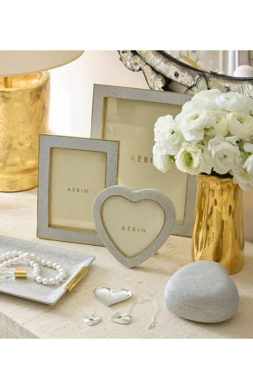 Aerin Classic Faux Shagreen Frame