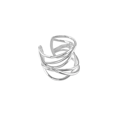 LUCY QUARTERMAINE Full Element Ear Cuff - Sterling Silver