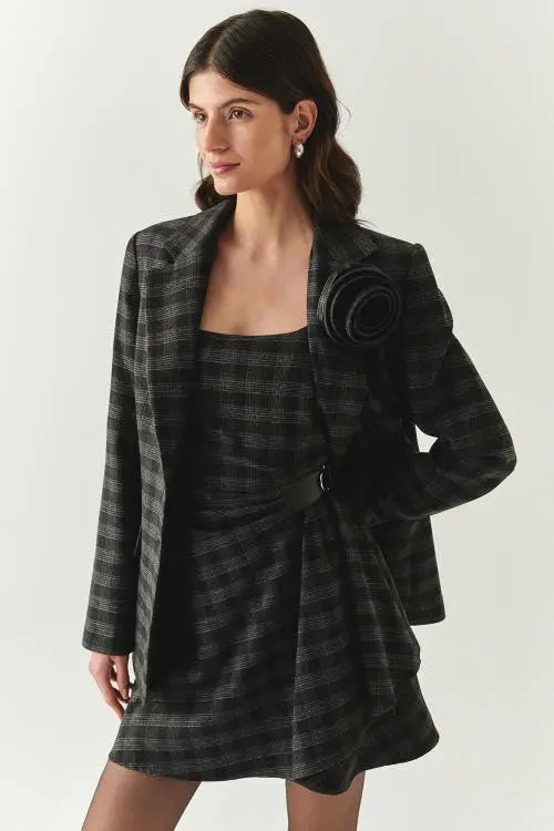 EXQUISE Sleeveless Mini Dress
