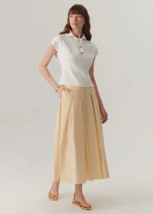 EXQUISE Minimalist Crystal Pocket Tee
