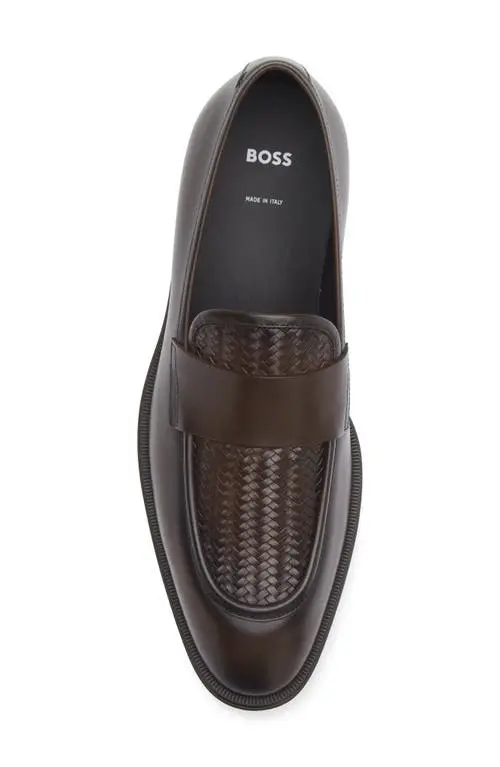 BOSS Derrek Woven Loafer