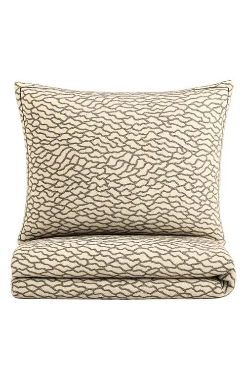 DOMANI HOME Kaleido Duvet Cover - Grey