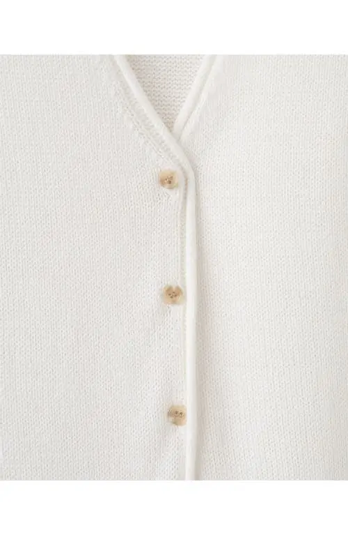 Mango Sleeveless Longline Cotton Blend Cardigan