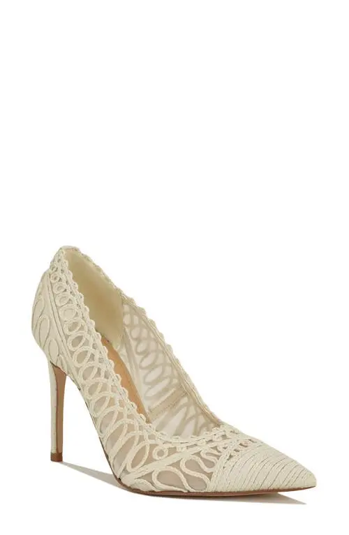 Nine West Frista Pointed Toe Stiletto Pumps - Ivory