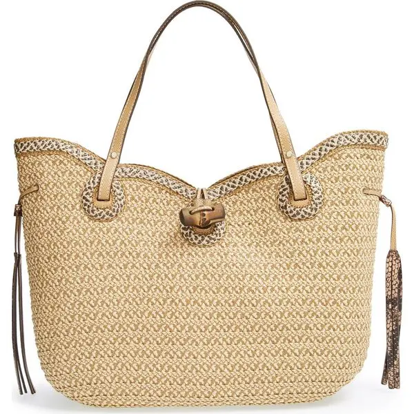 Eric Javits Watuti Tote - Peanut