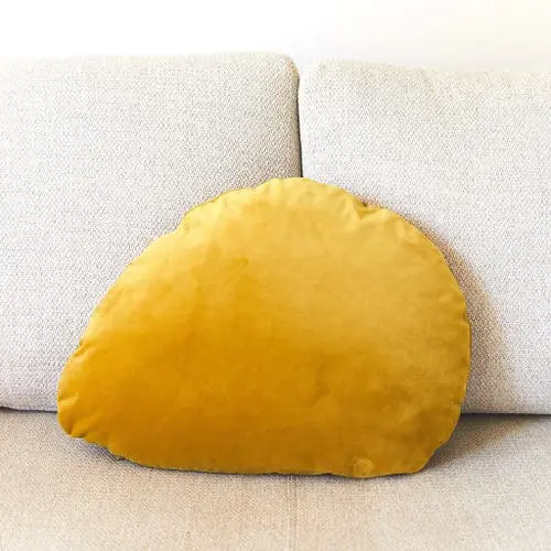 PAZAR STUDIO The Small Wobble In Velvet - Mustard