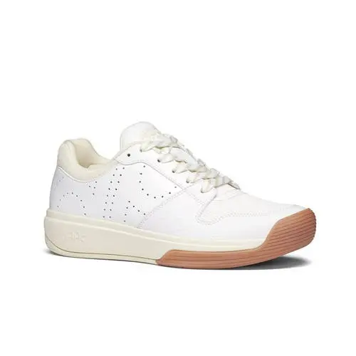 DAPSFIT Desi Low Pickleball Shoes - Cream/white