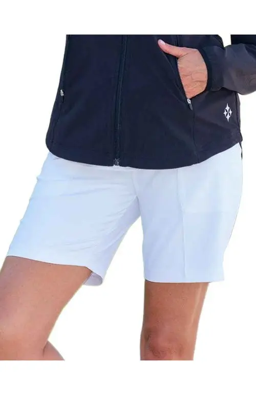 JOFIT Everyday 7.5 Inch Golf Shorts - White
